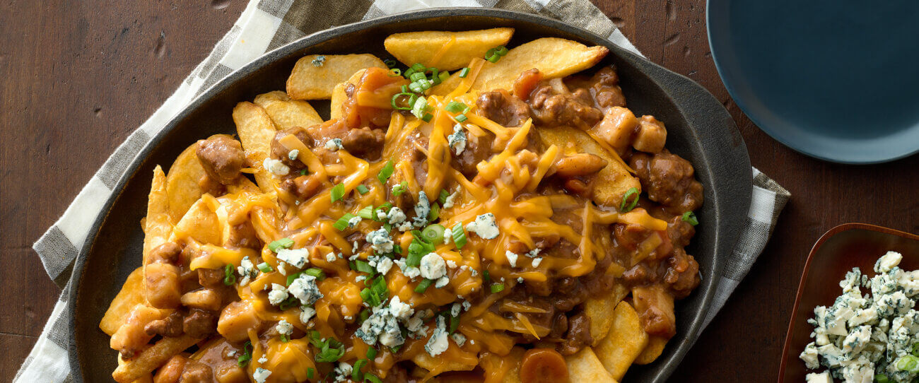 Loaded Beef Stew Pub Fries - DINTY MOORE® beef stew