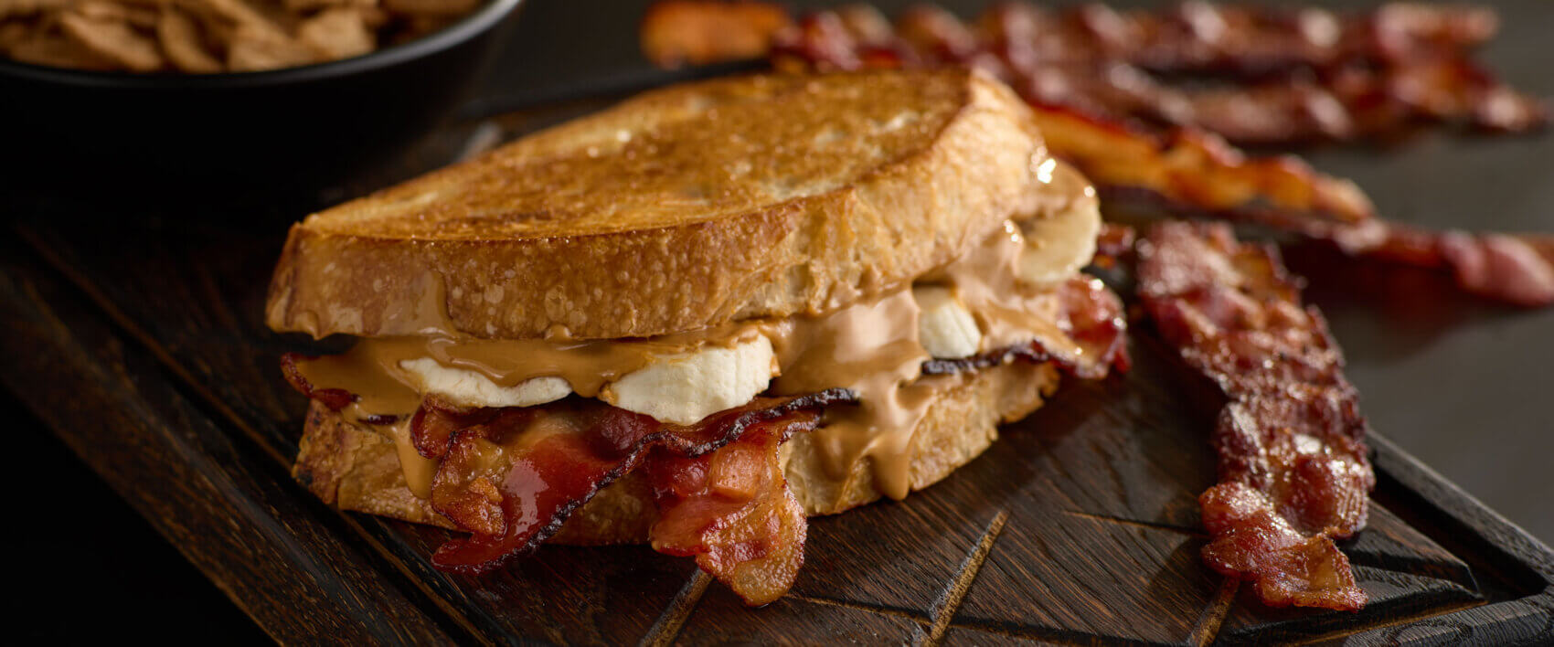 CINNAMON TOAST CRUNCH Flavored Thick Cut Bacon, Peanut Butter and ...