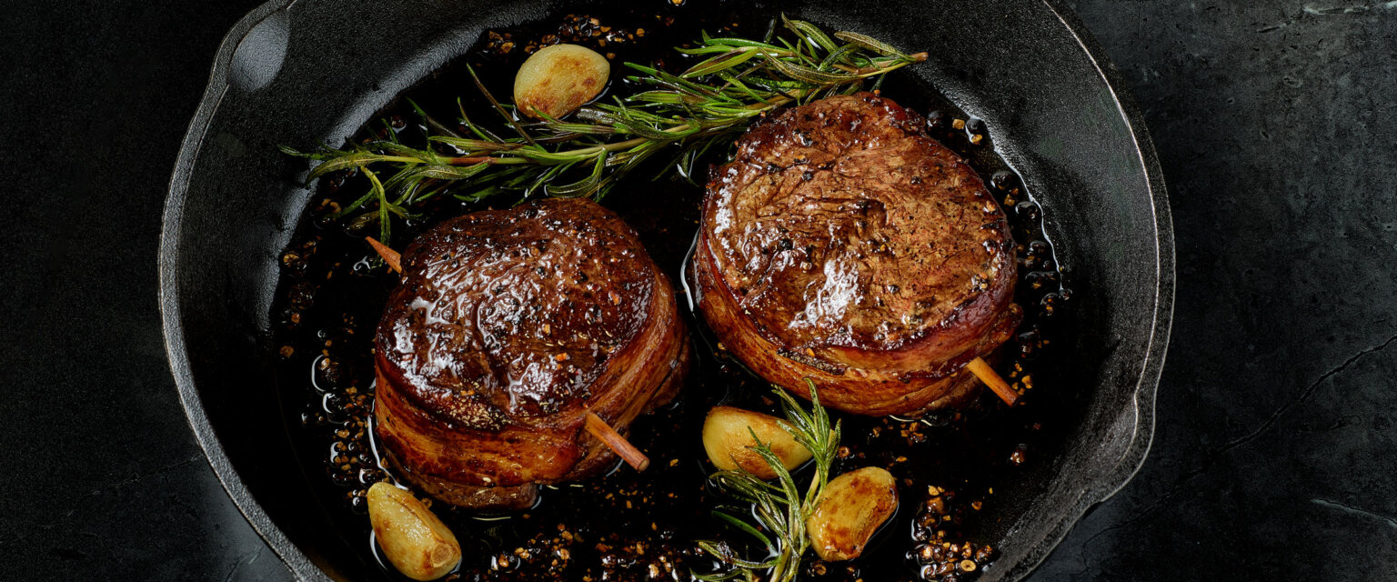 Bacon Wrapped Filet Mignon - HORMEL® BLACK LABEL® Bacon