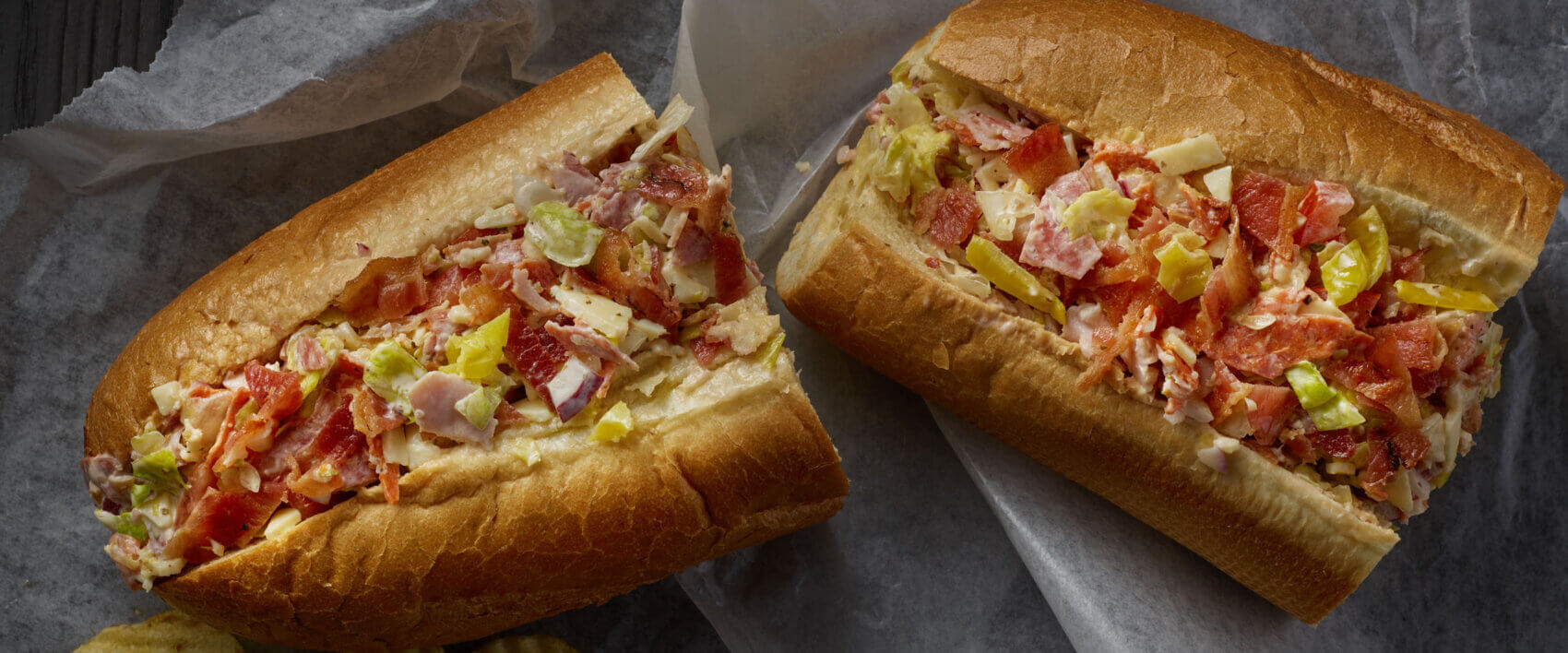 Italian Sub Chop Sandwich - HORMEL® BLACK LABEL® Bacon