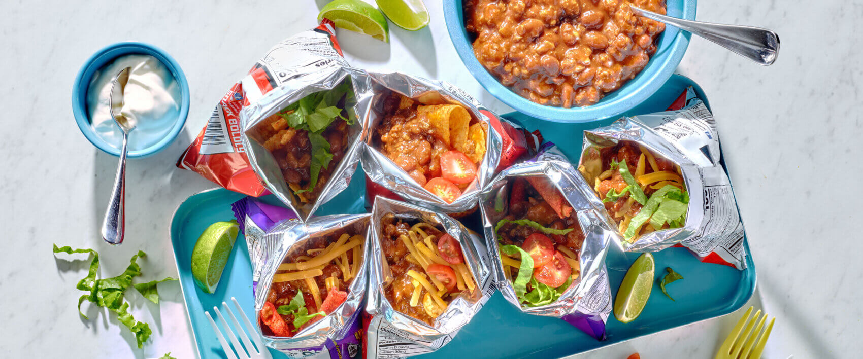 Walking Taco Party - HORMEL® Chili