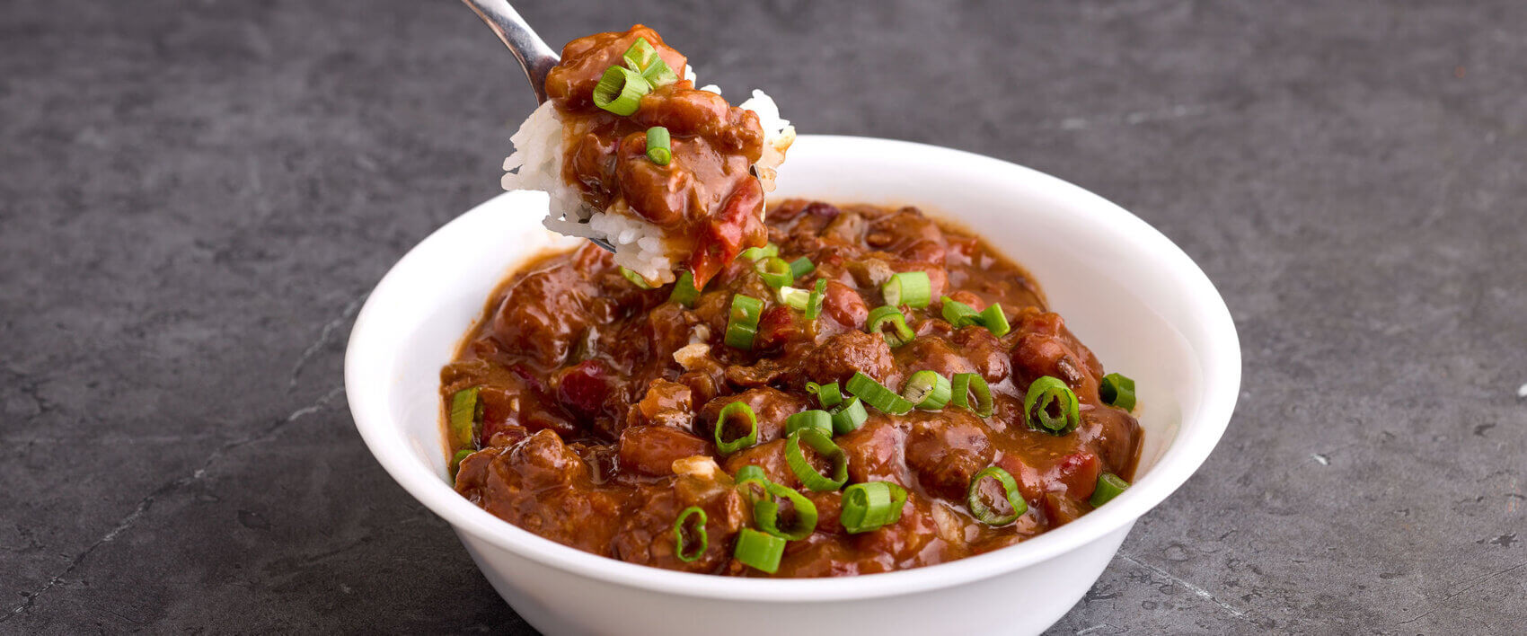Chili with Beans Over Rice - HORMEL® COMPLEATS® microwavable meals