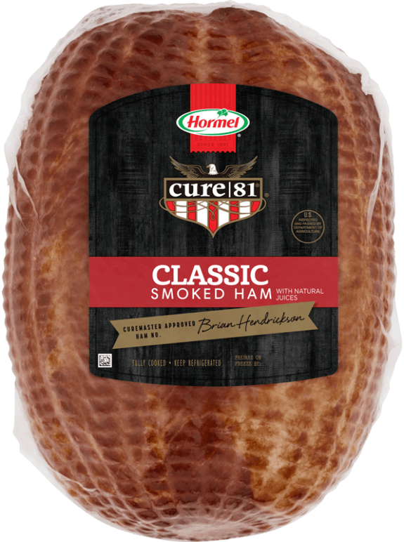 Classic Smoked Boneless Unsliced Ham - HORMEL® CURE 81® Ham