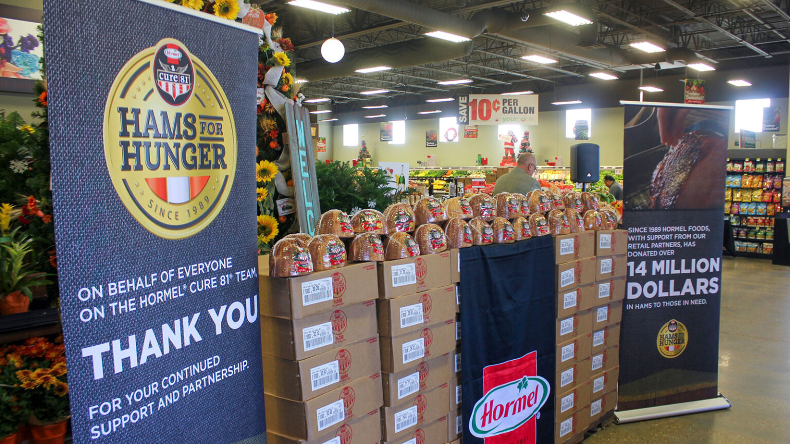 Hams For Hunger - HORMEL® CURE 81® Ham