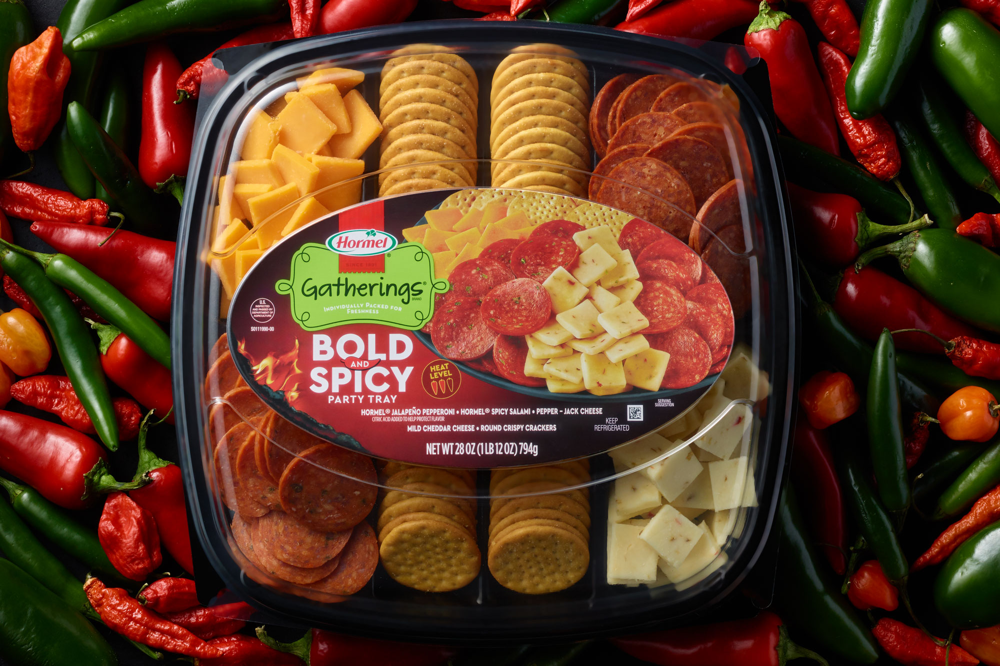 Bold and Spicy Party Tray - HORMEL GATHERINGS® party trays