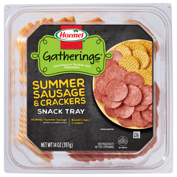 Summer Sausage Snack Tray - HORMEL GATHERINGS® party trays