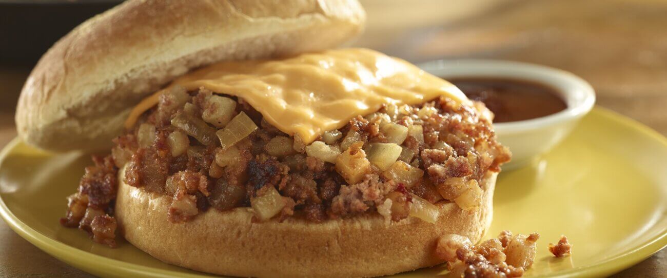 BBQ Cheese Hashburgers - HORMEL® MARY KITCHEN® hash