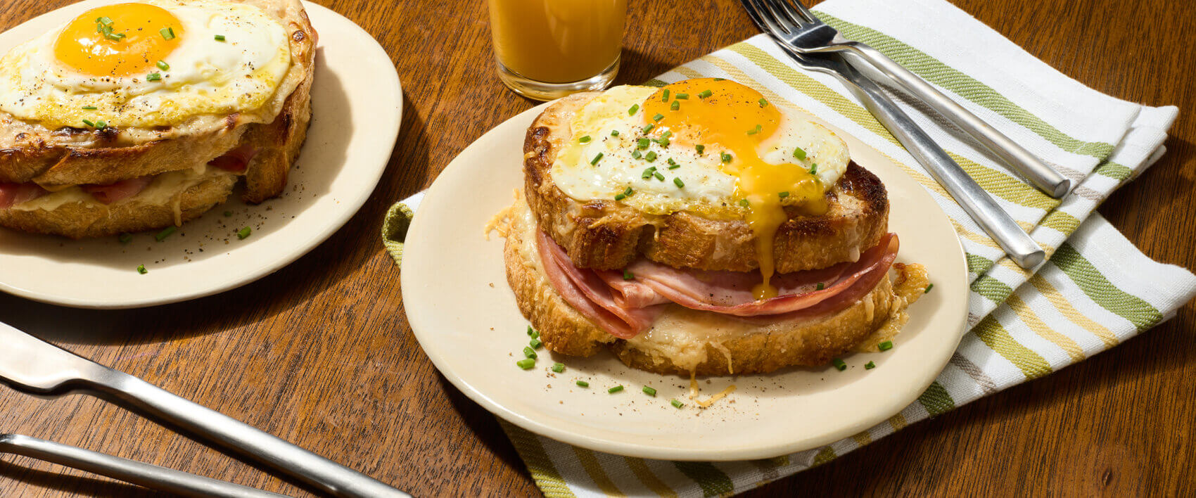 Croque Madame - HORMEL® NATURAL CHOICE® meats