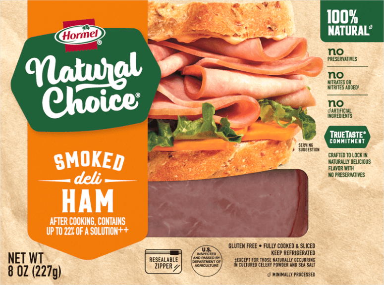 Smoked Deli Ham - HORMEL® NATURAL CHOICE® meats