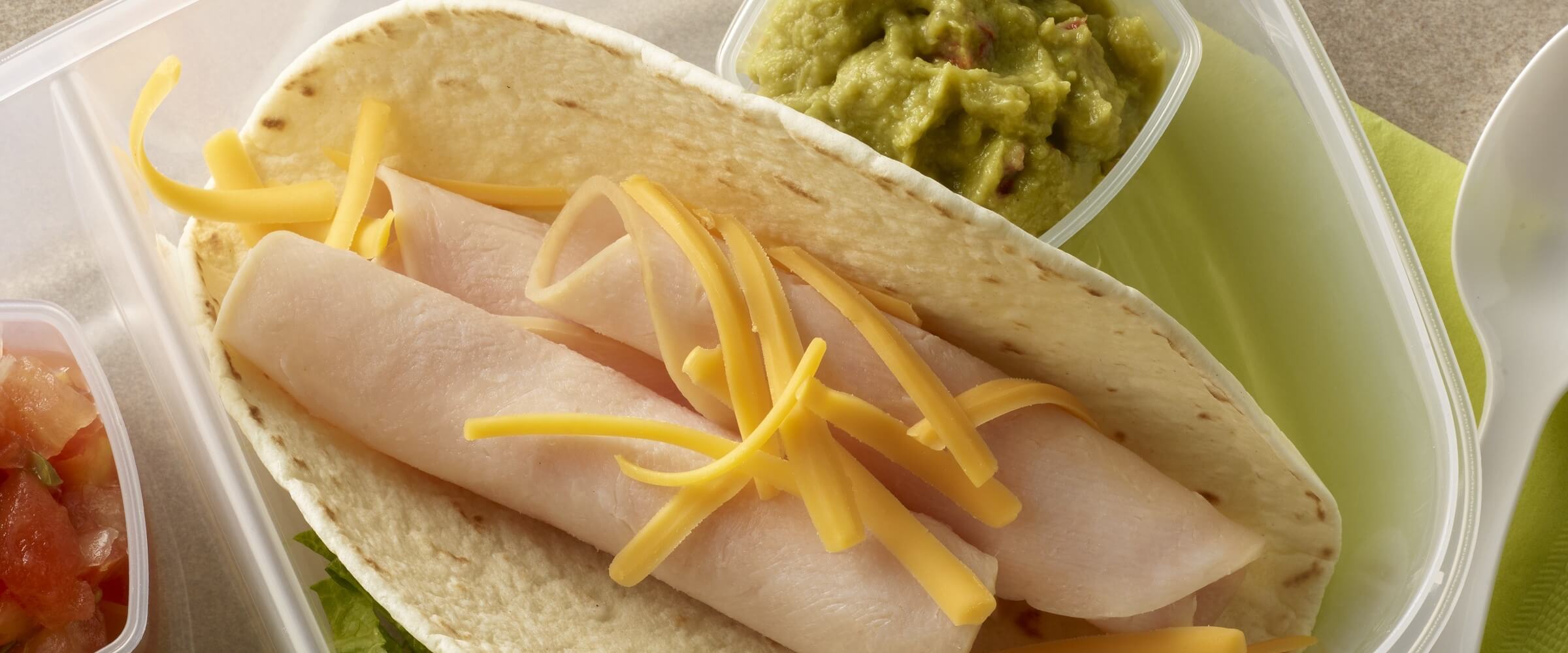 Turkey Taco Bar Bento Box - HORMEL® NATURAL CHOICE® meats