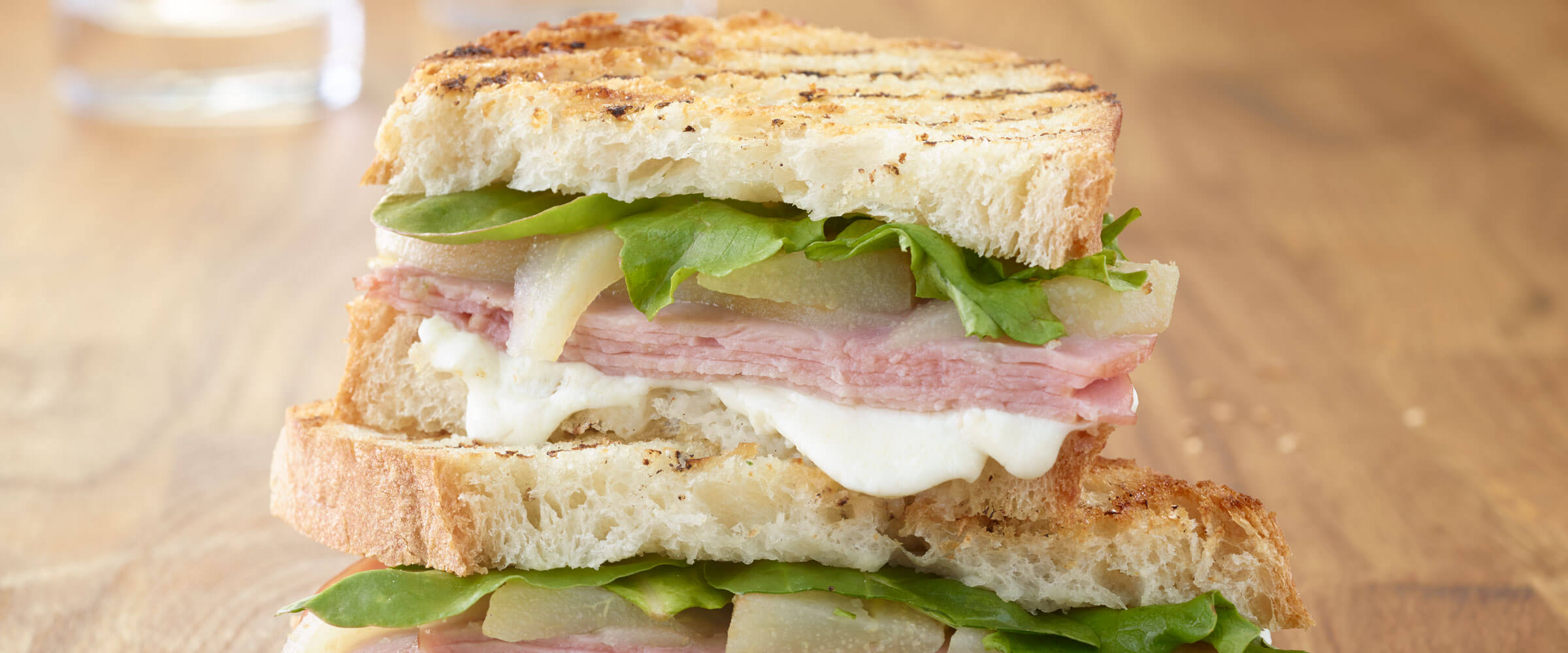 Ham and Pear Panini - HORMEL® NATURAL CHOICE® meats
