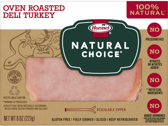 Oven Roasted Deli Turkey - HORMEL® NATURAL CHOICE® meats