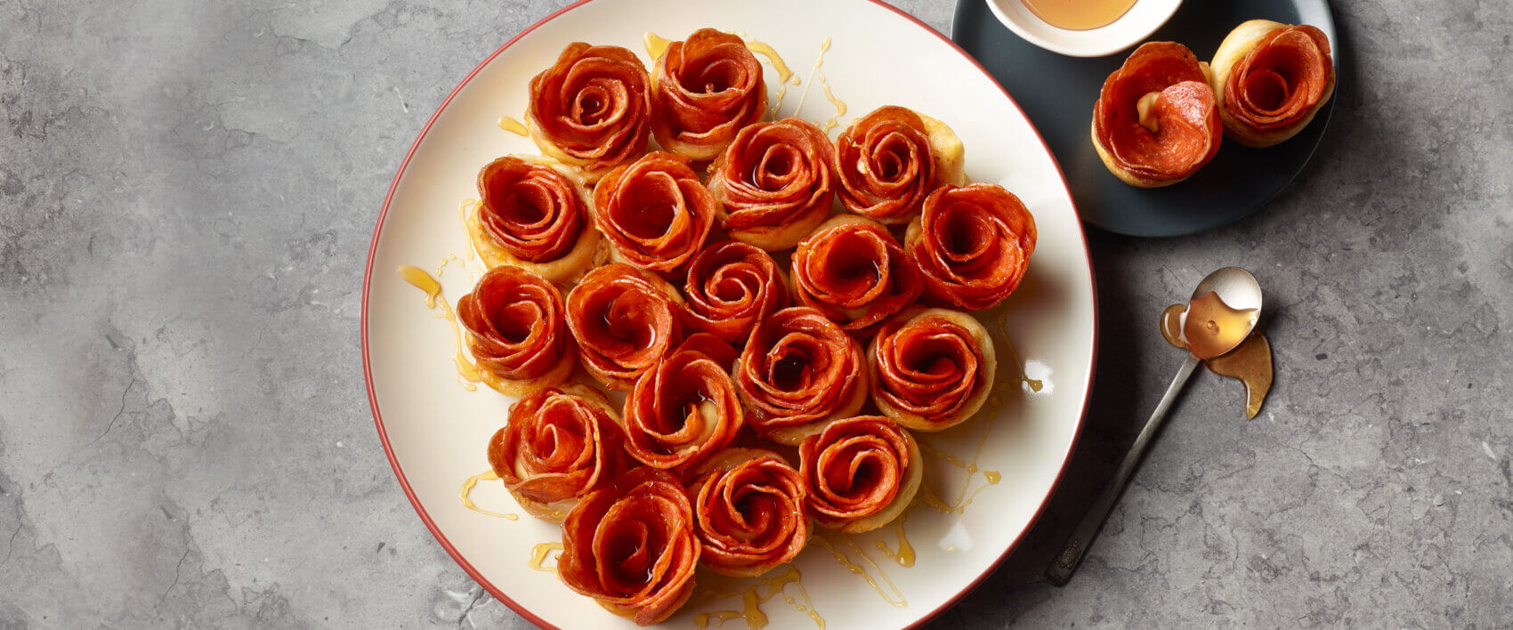 Pepperoni Roses and Hot Honey - HORMEL® Pepperoni