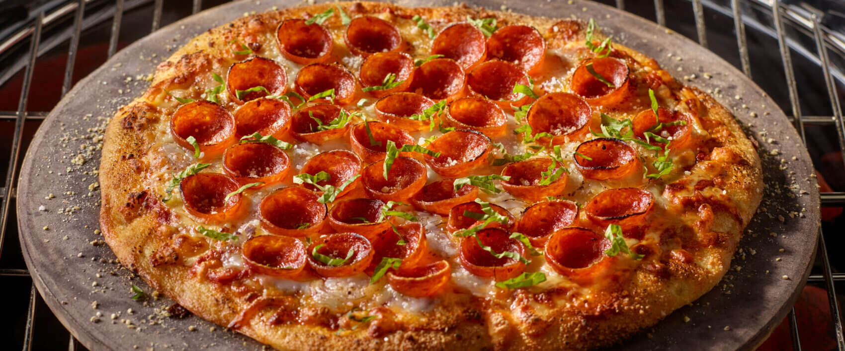 Grilled NY Style Cup N' Crisp Pepperoni Pizza - HORMEL® Pepperoni