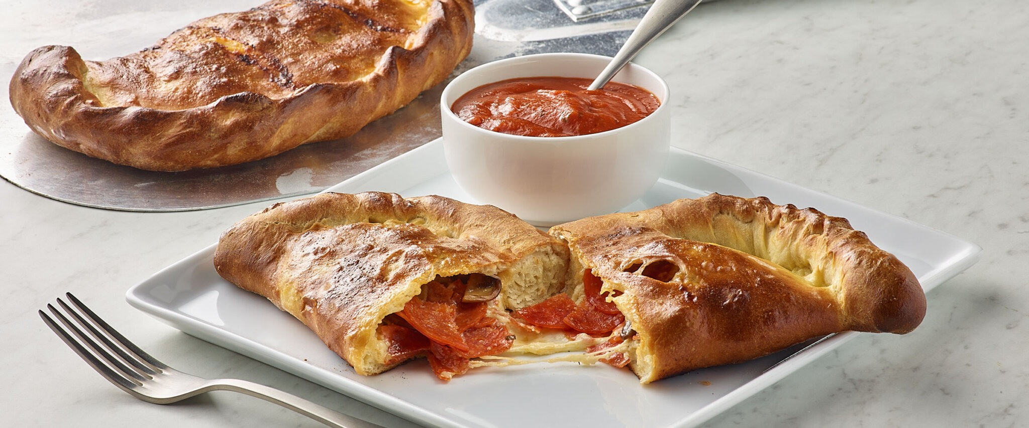 Pepperoni Calzone - HORMEL® Pepperoni