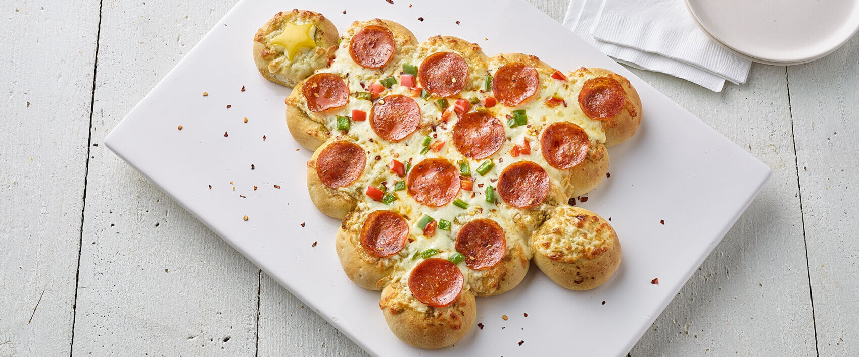 Pepperoni Pesto Holiday Tree - HORMEL® Pepperoni