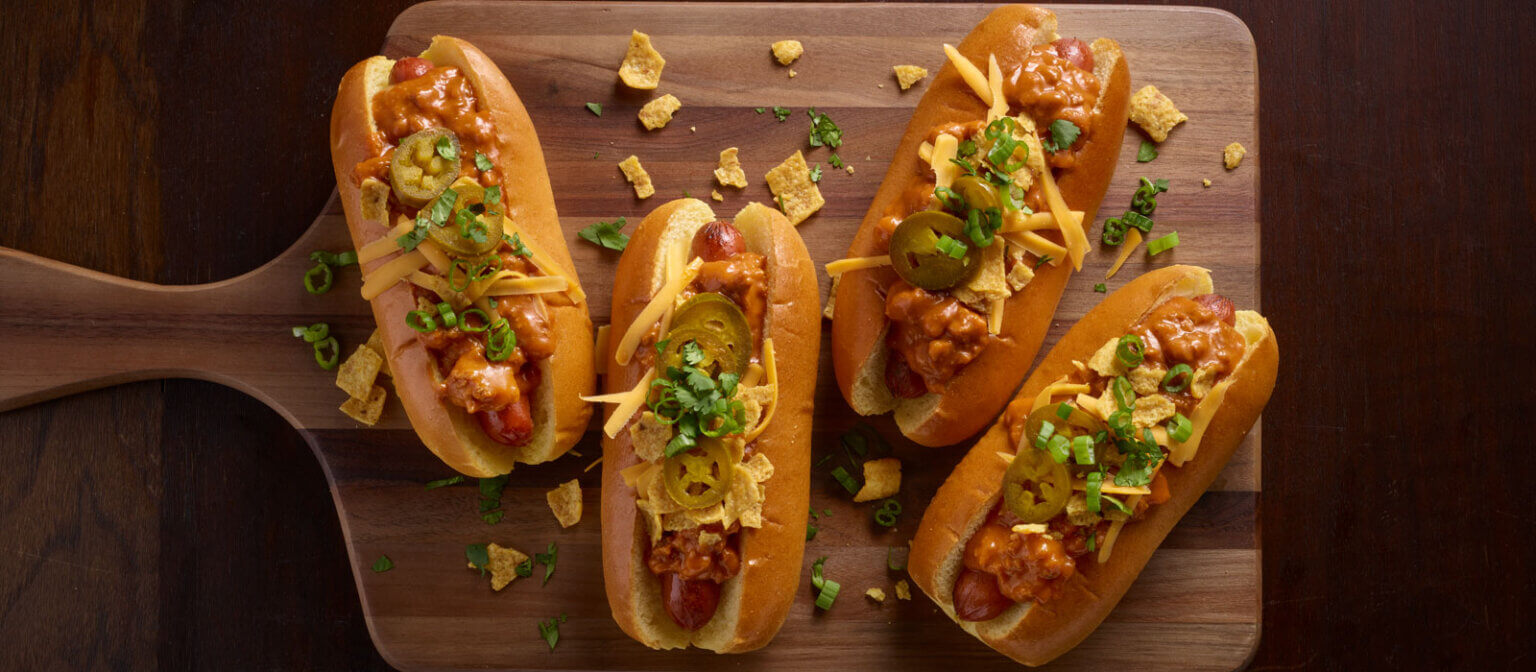 Two New Pour Over Varieties of HORMEL® Chili Formulated for Chili Dogs ...